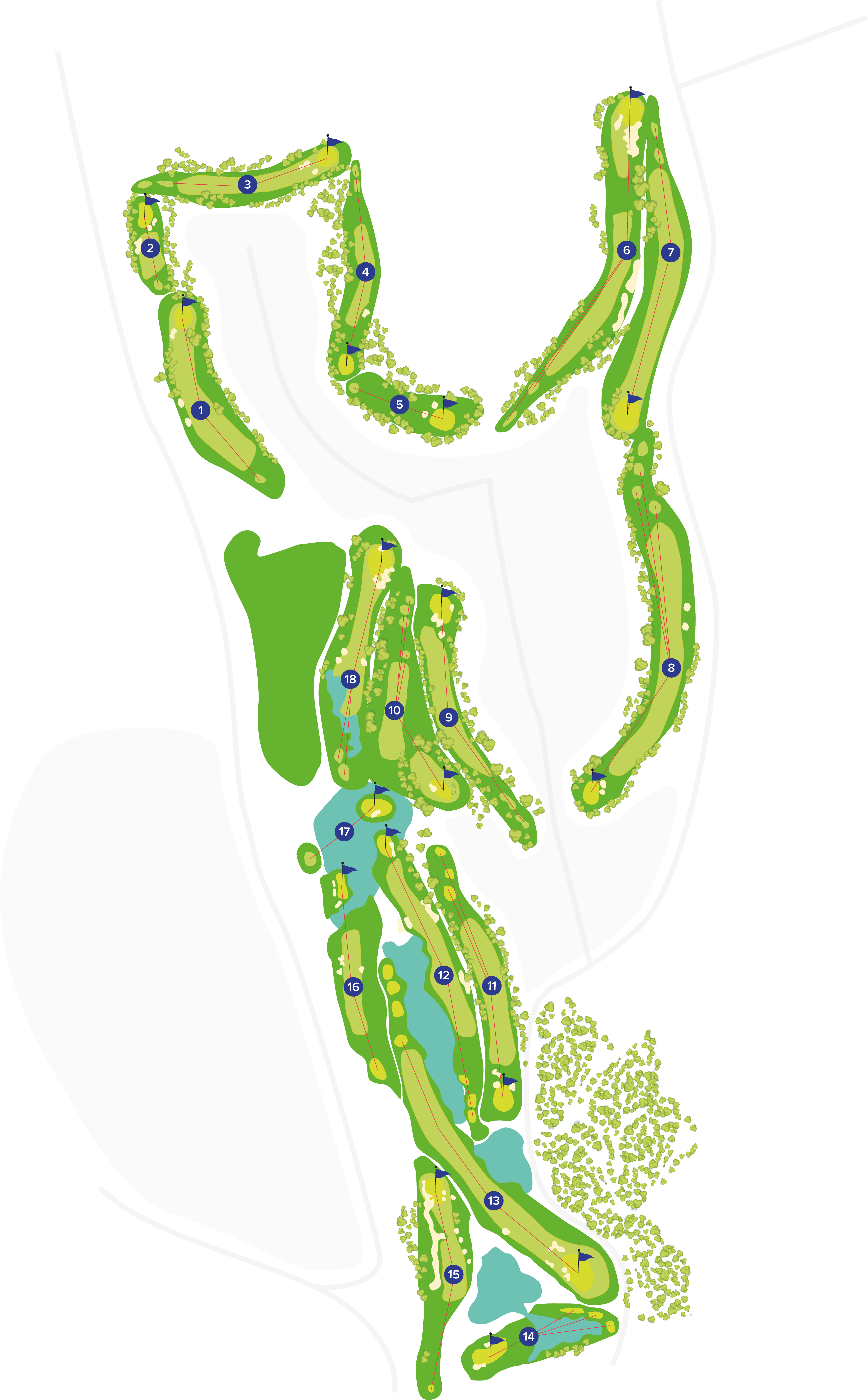 Pinheiros Altos Golf Course, Quinta do Lago, Algarve, Portugal